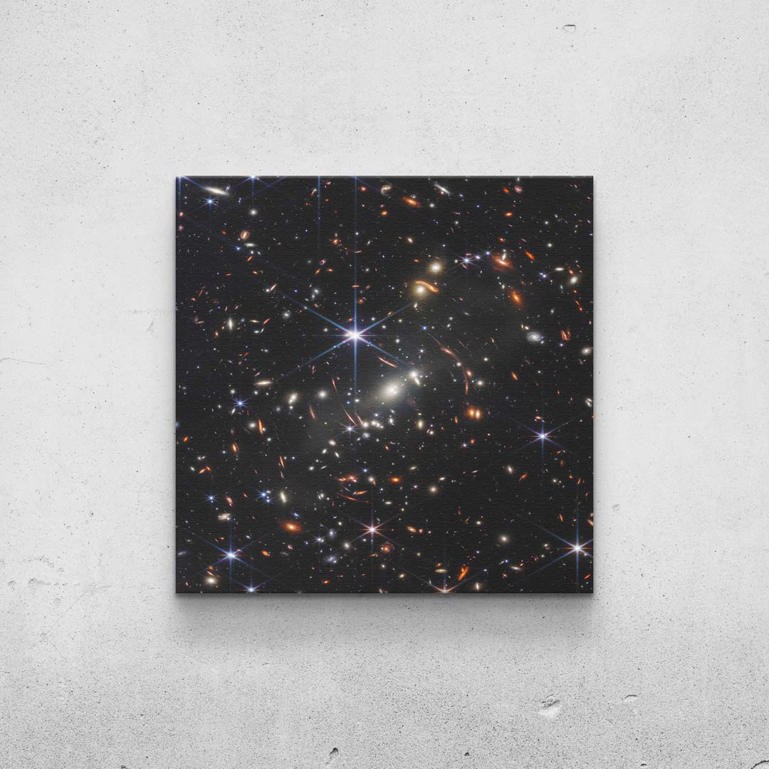 First Deep Field James Webb Space Telescope Poster&Canva Print ...