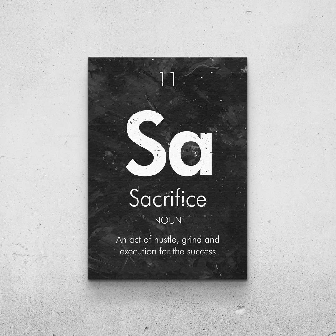 Sacrifice Definition Print – TheSuccessCity
